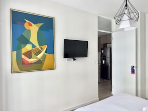Apartamento, 1 cama de casal | Cortinas/cortinados opacos, ferro/tábua de engomar, Wi-fi grátis 