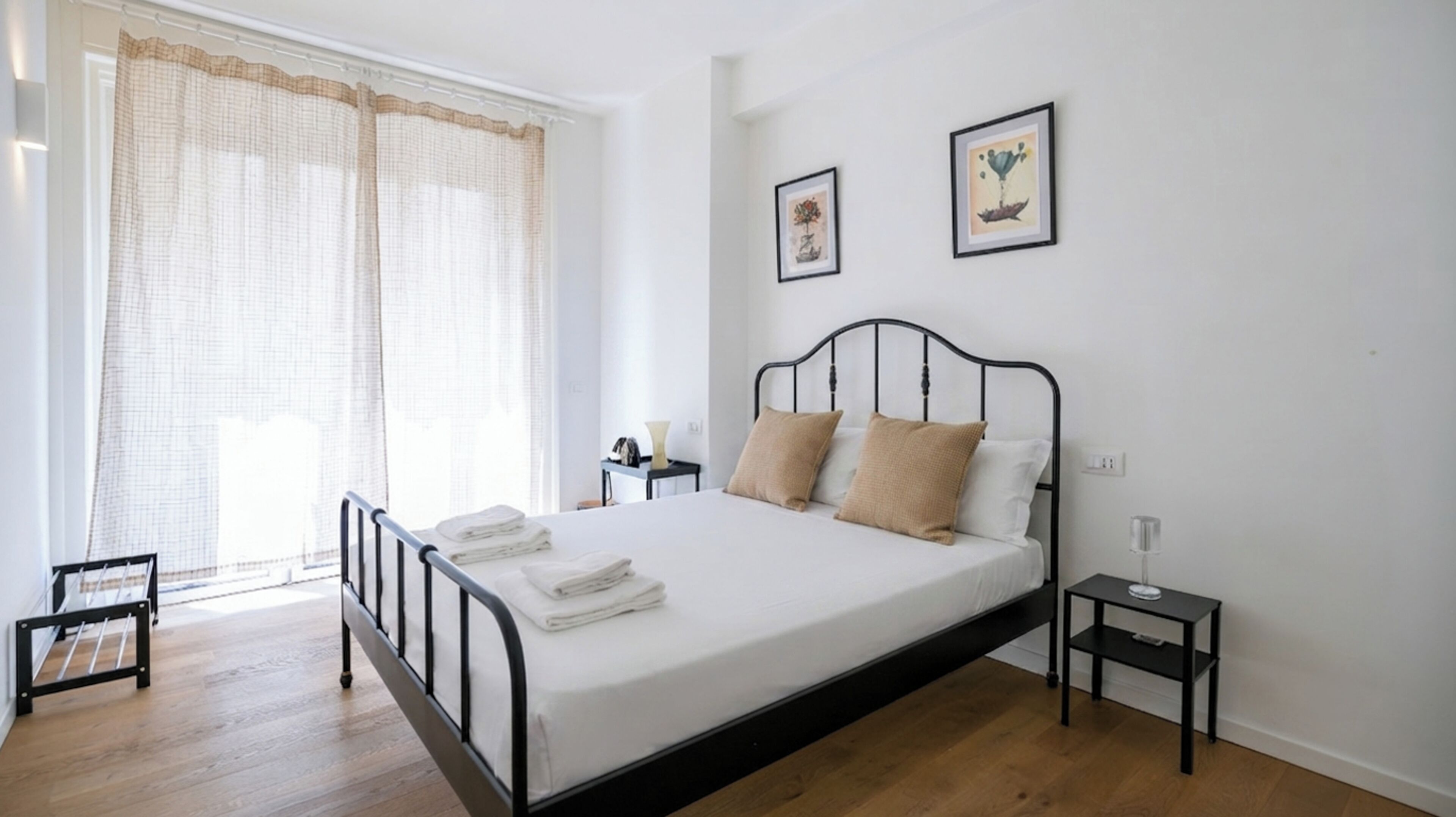 Apartamento (1 Bedroom) | 1 quarto, ferro/tábua de engomar, roupa de cama fornecida 