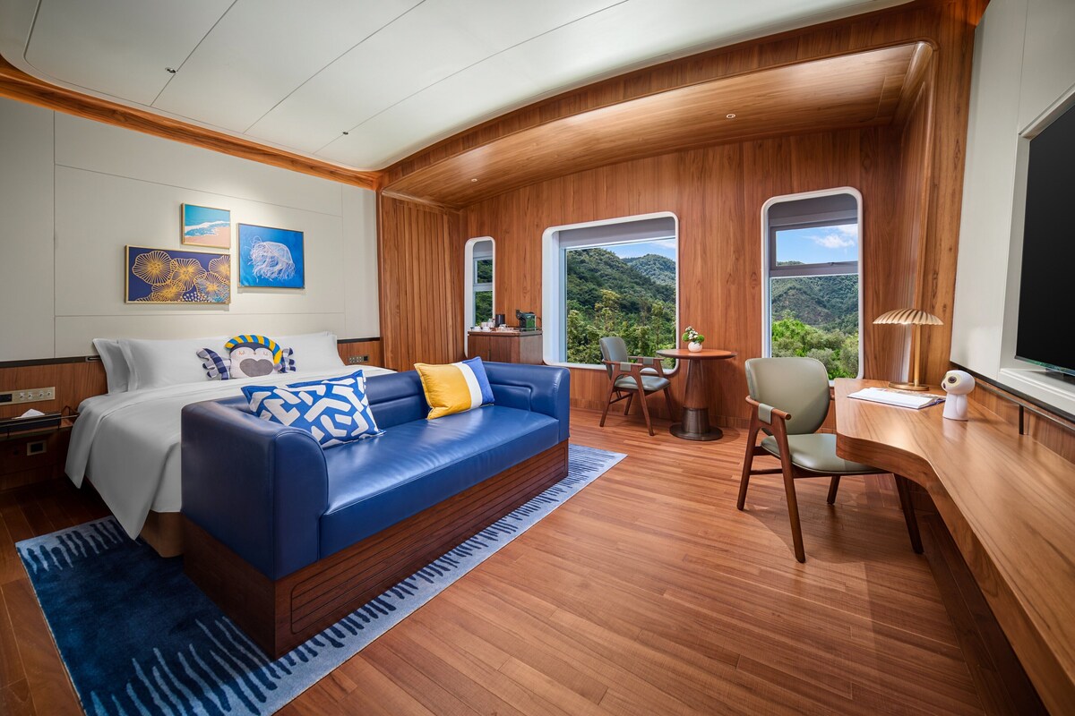 Quarto grand, 1 cama King, vista para a montanha | Vista do quarto