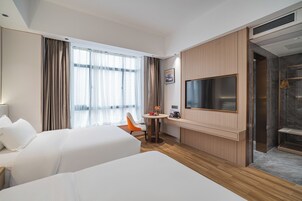 Quarto Duplo Superior | Cortinas/cortinados opacos, quartos insonorizados, Wi-fi grátis