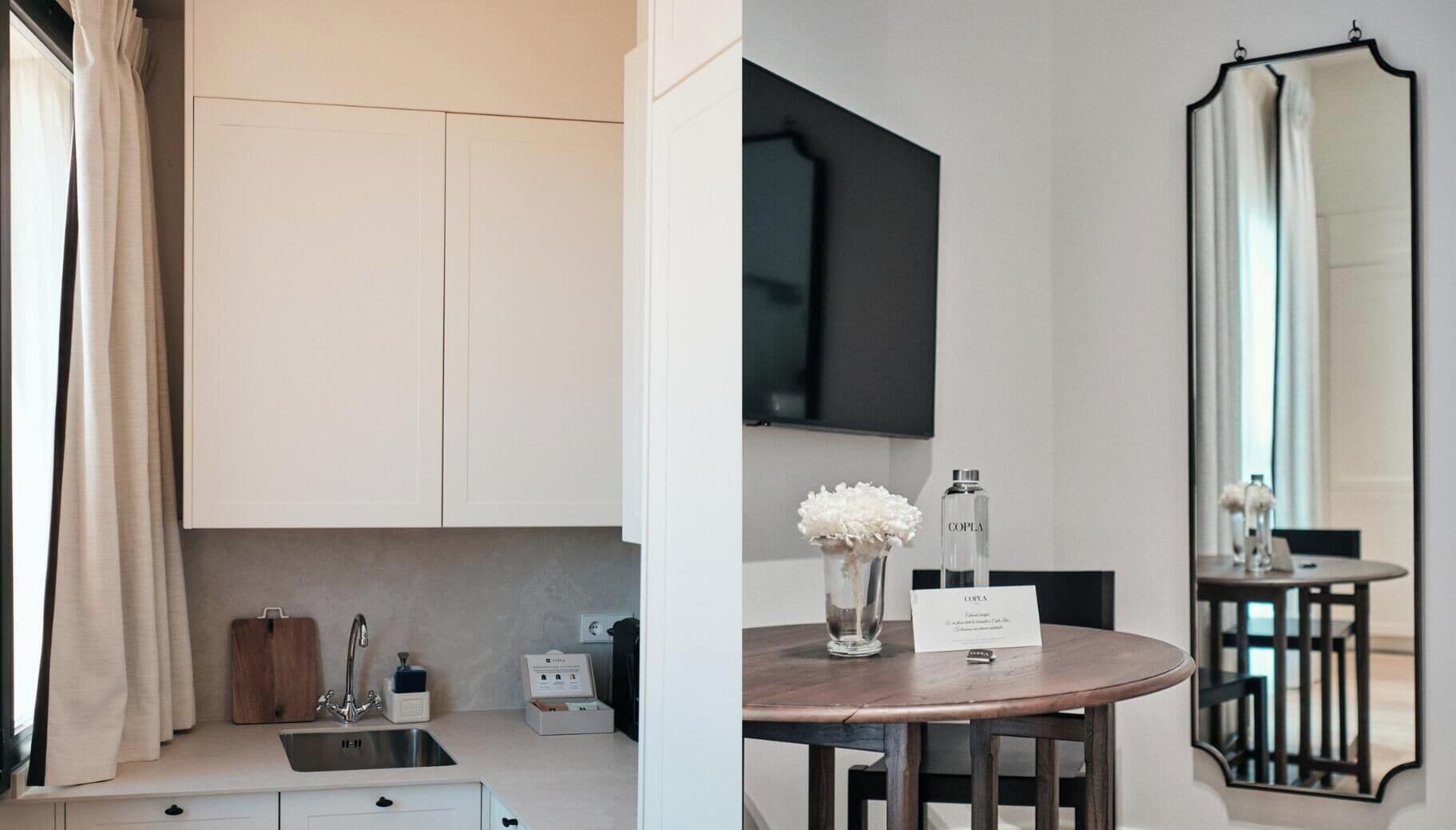 Apartamento Premium, Vista para a cidade | Restaurantes