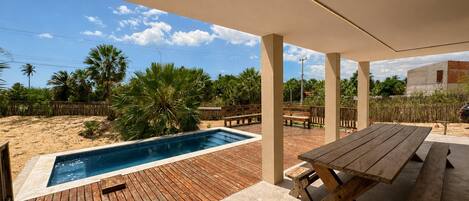 Casa, piscina privativa | Refeições ao ar livre