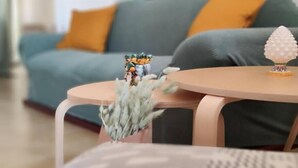 Apartamento conforto, para não fumantes, vista para a cidade | Área de estar