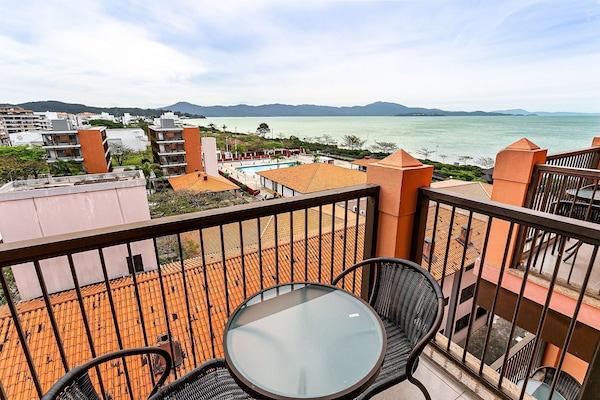 Sea View Studio In Beachfront Resort Jbv465 - Florianópolis