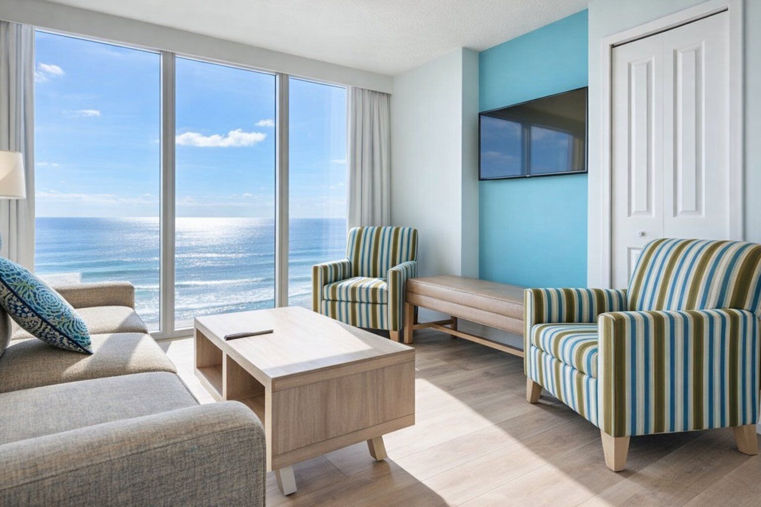 Relax W/ Stunning Ocean Views In This Beachfront Retreat | Onsite Pool Access - Ormond Beach, FL