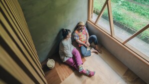Quarto, vista para a montanha