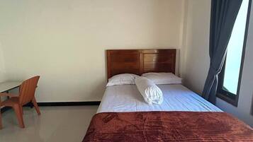 Quarto Duplo, varanda, vista para o pátio