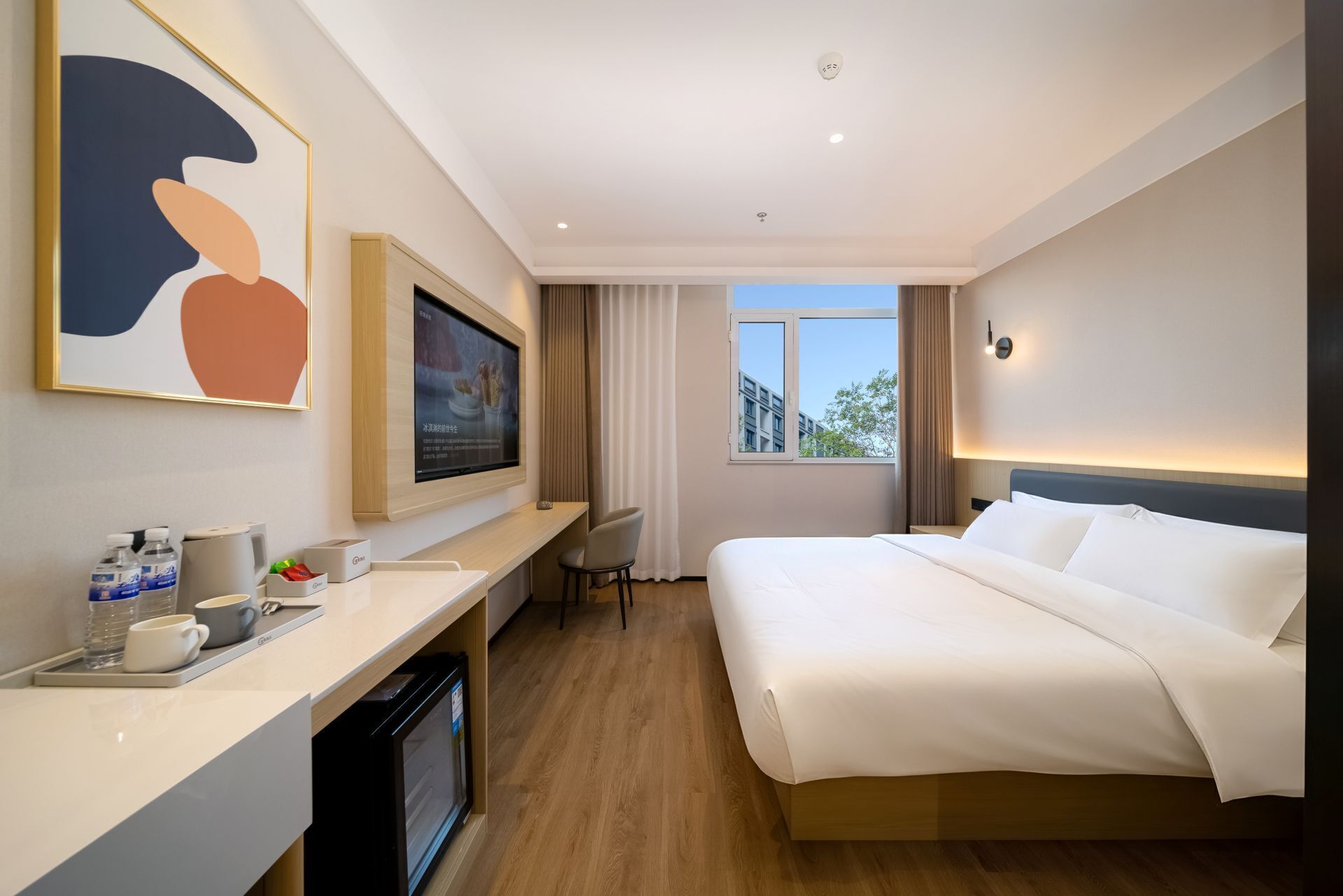 Quarto casal conforto | Wi-Fi de cortesia, roupa de cama