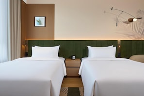 Quarto Twin, 2 camas individuais | Wi-fi grátis 
