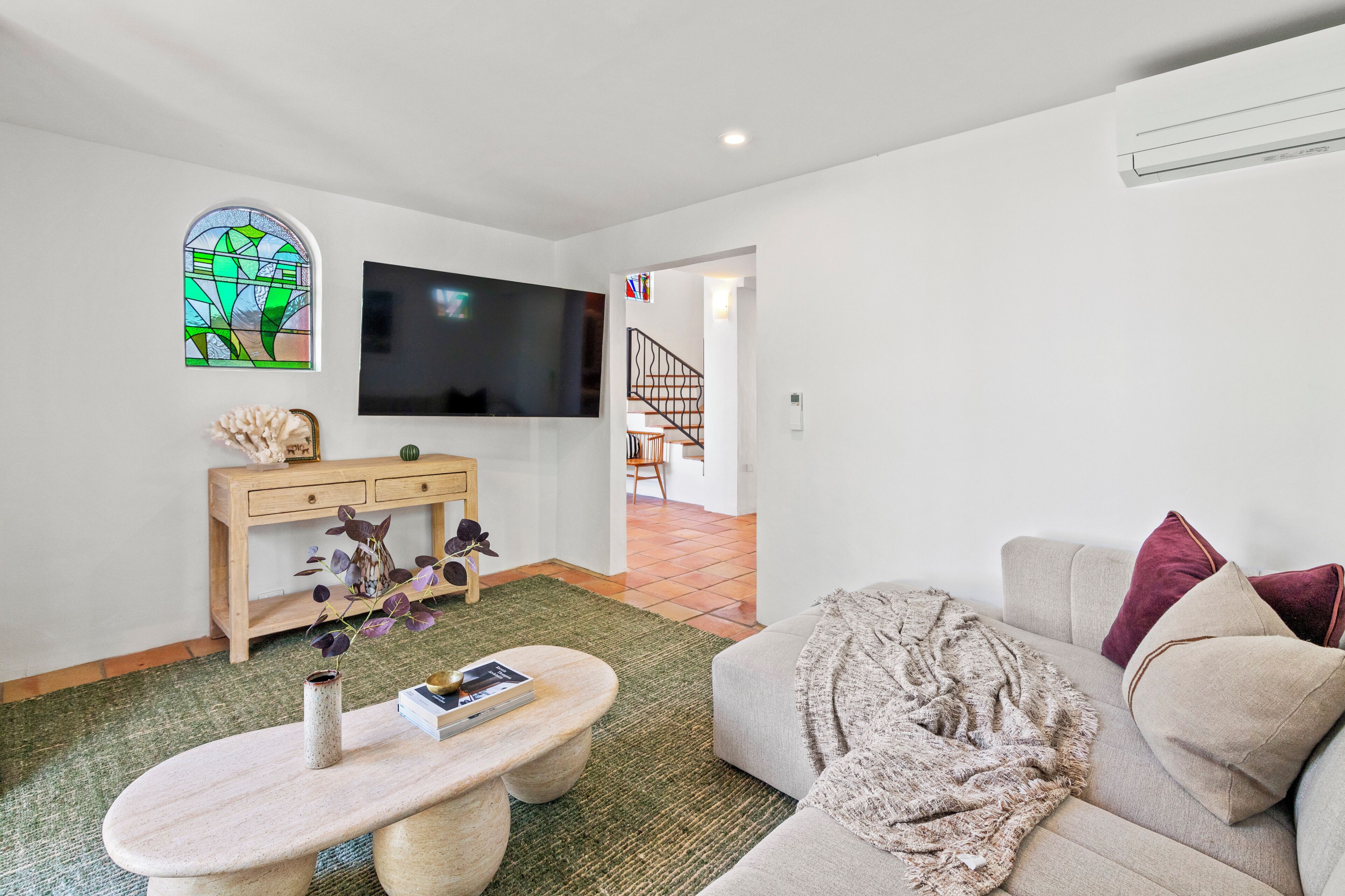Casa de Luxo, vista para o oceano | Sala de estar