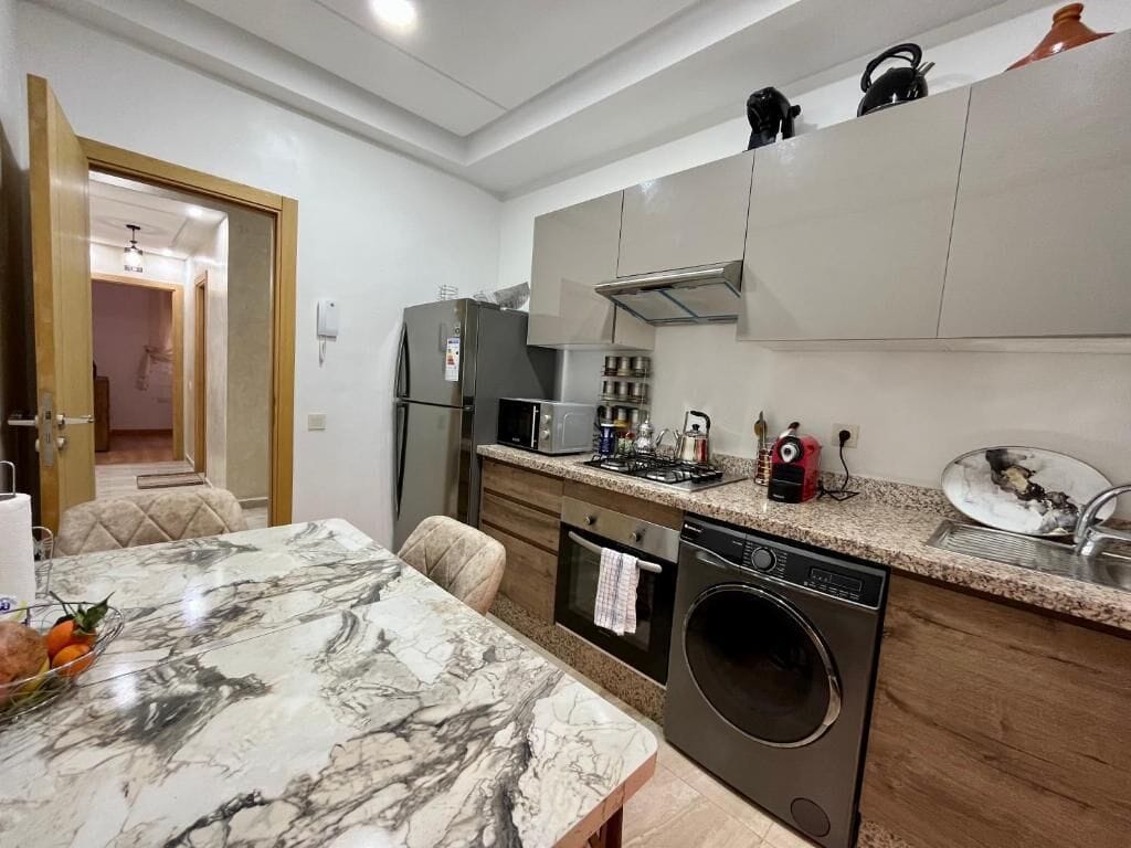 Apartamento, varanda, vista para o jardim | Cozinha privada