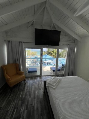 Quarto Duplo Deluxe, varanda, vista para o mar