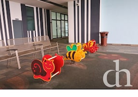 Área de recreio para crianças (coberta)