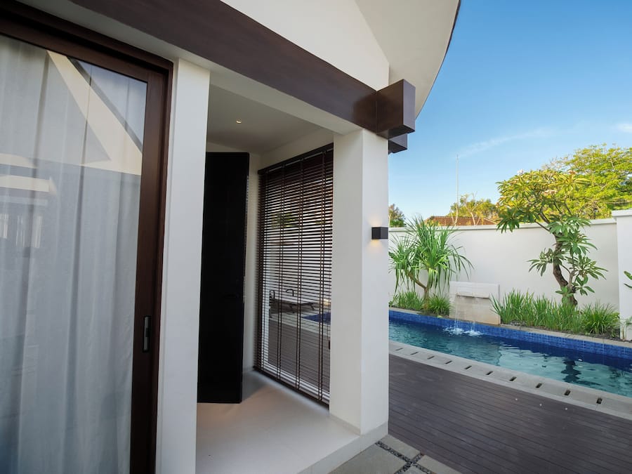 Vila superluxo, 1 quarto, piscina particular, vista para a piscina | Piscina | 5 piscinas externas