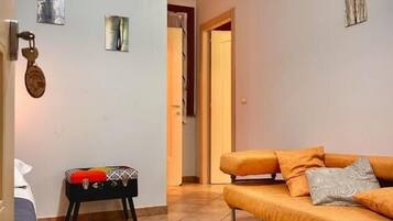 Quarto quádruplo, sacada | Área de estar