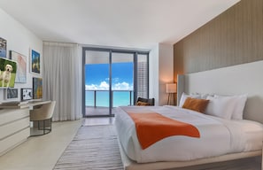 Apartamento de Luxo em Condomínio Fechado, 3 quartos, em frente à praia | Cofre no quarto, ferro/tábua de engomar, Wi-fi grátis