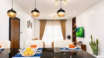 Apartamento Básico, Vista para a cidade | Restaurantes