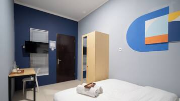 Quarto superior | Wi-Fi de cortesia, roupa de cama
