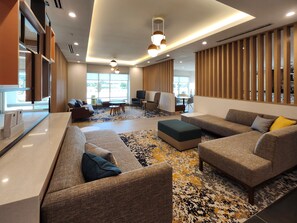 Sala de estar do lobby