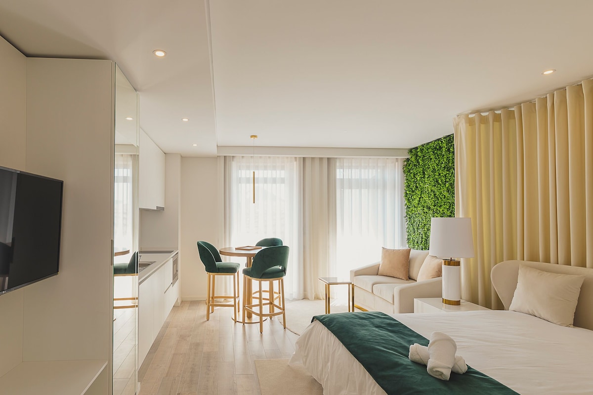 Apartamento | Cortinas/cortinados opacos, ferro/tábua de engomar, Wi-fi grátis 