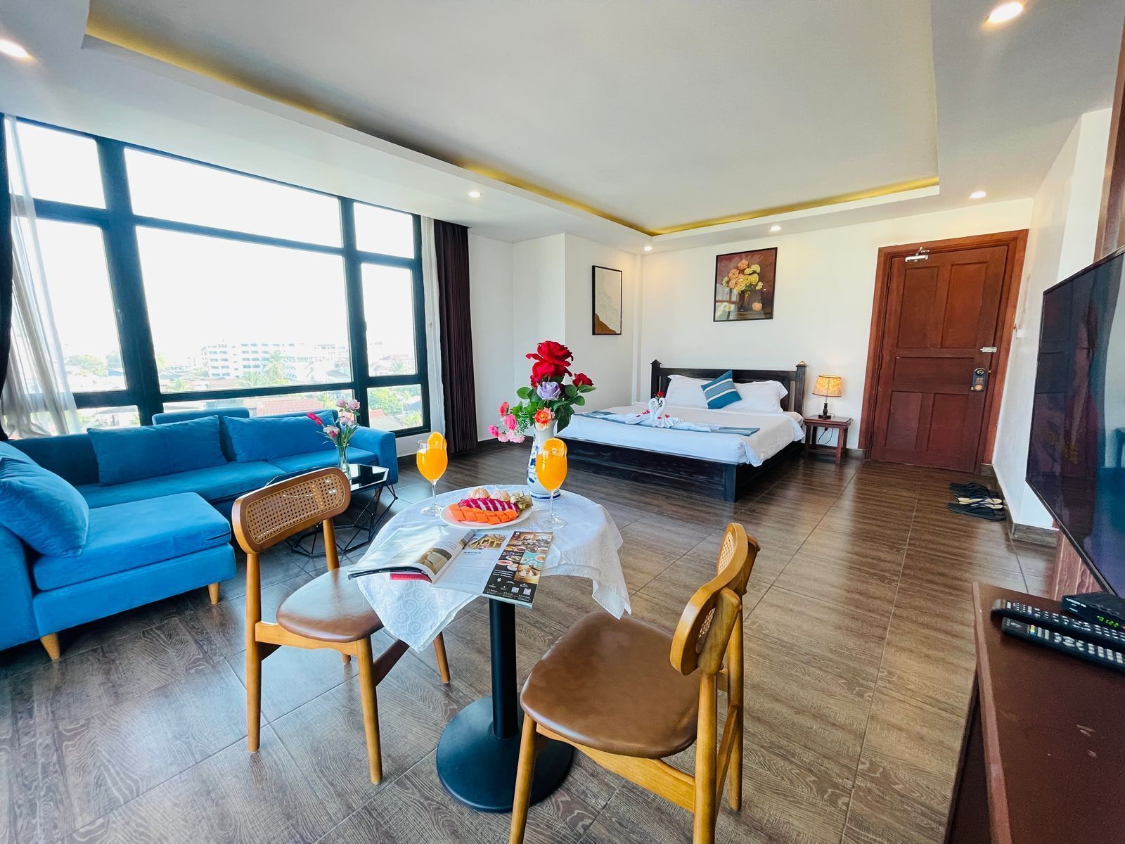 Quarto Duplo Deluxe, vista para a montanha