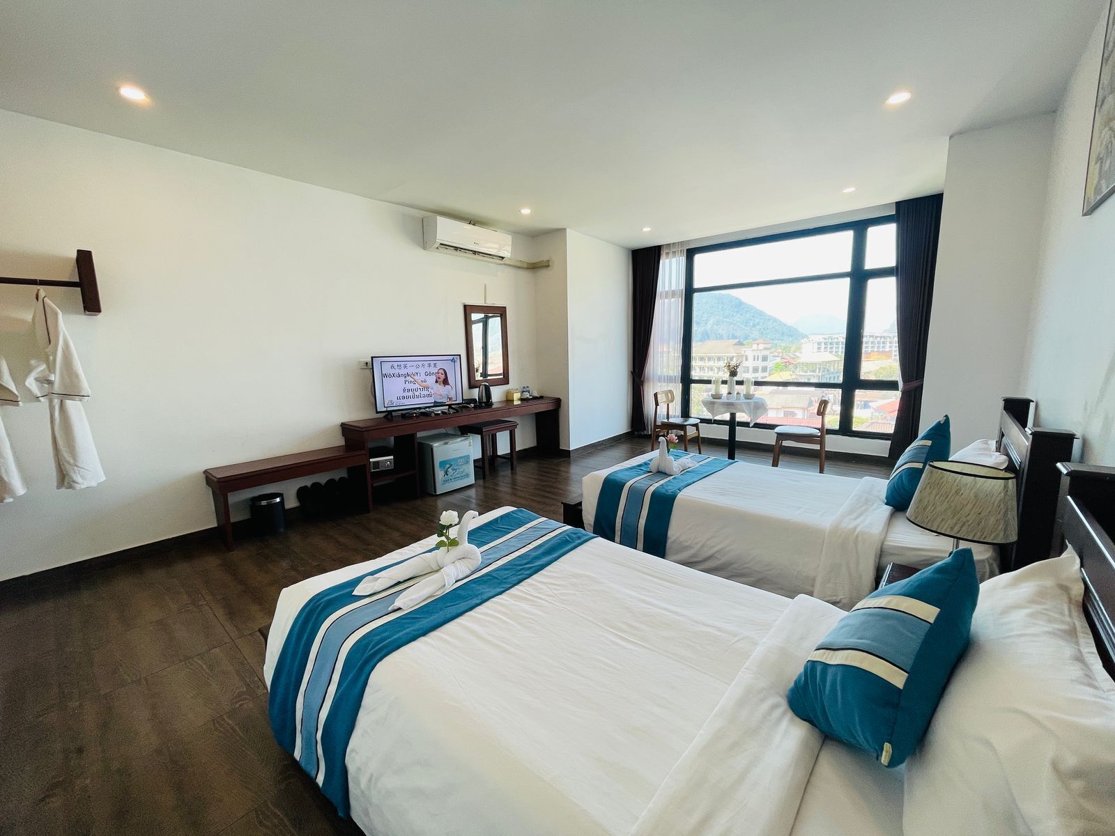 Quarto Duplo ou Twin Deluxe, Vista para a cidade