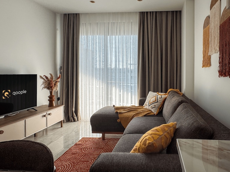Qoople Excellence A27 - Cozy 1-bedroom Apartment In Charming Alanya - Oba