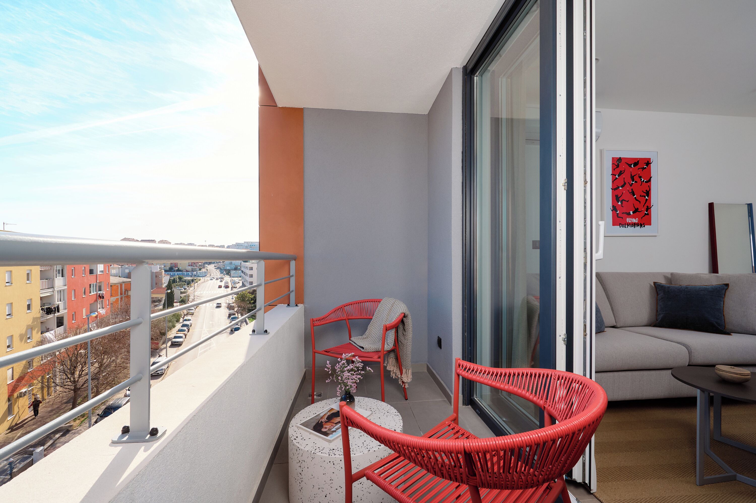 Apartamento Comfort, varanda, Vista para a cidade | Varanda