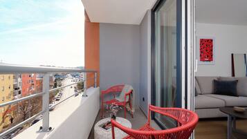 Apartamento Comfort, varanda, Vista para a cidade | Varanda