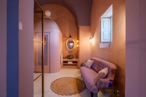 Quarto Duplo, vista para o jardim | Interior