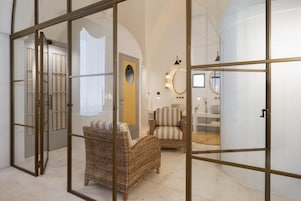 Quarto Duplo Standard, vista para o jardim | Interior