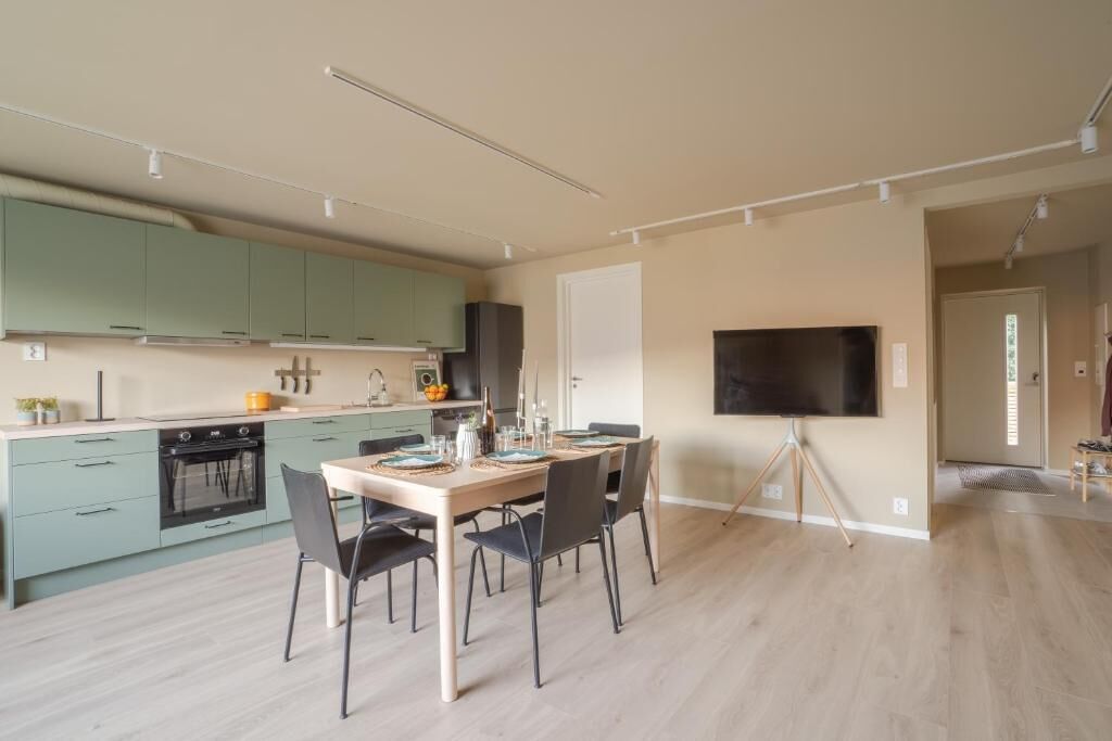 Apartamento família, vista para a cidade | Cozinha privada
