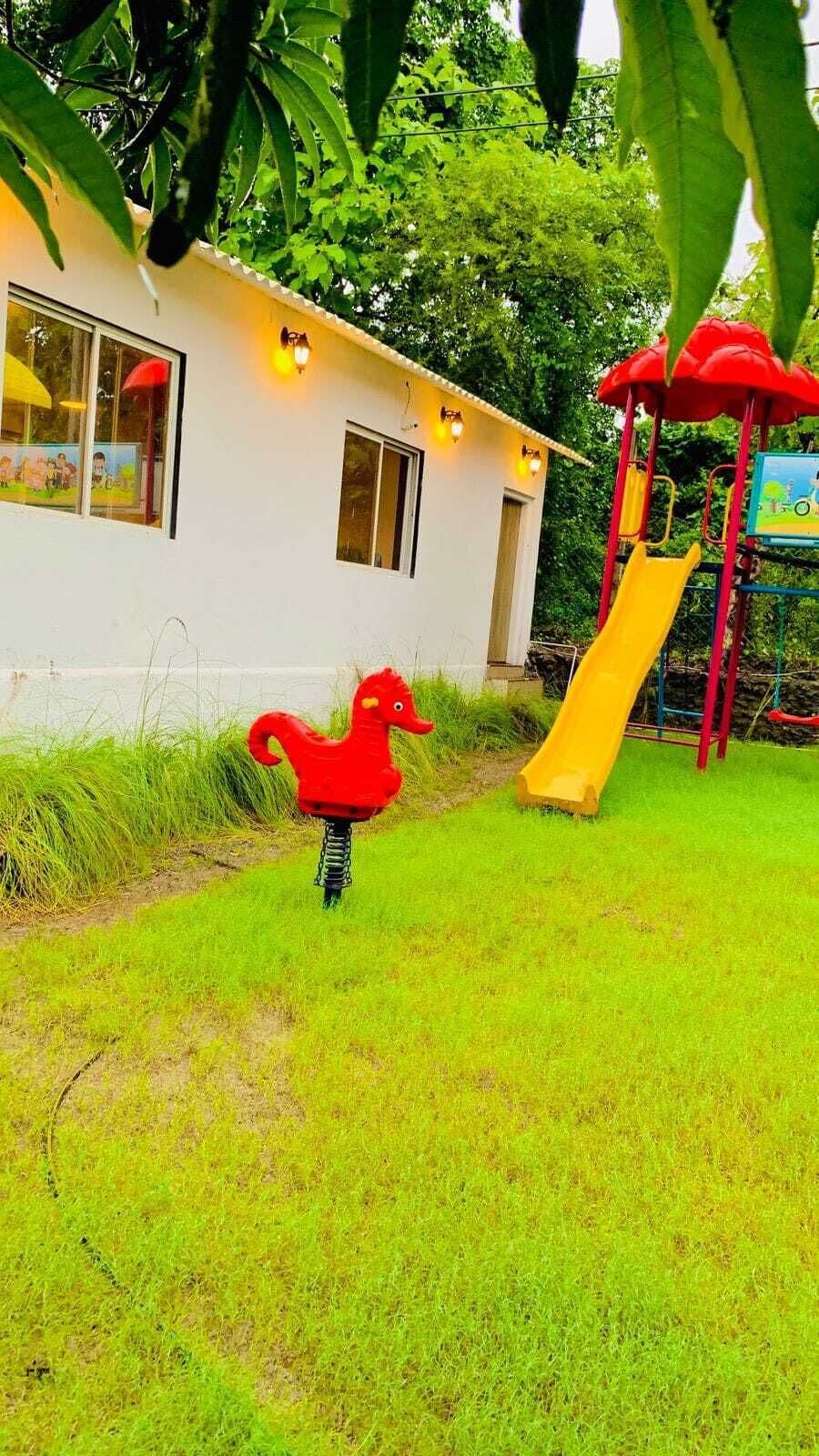 Área de recreio para crianças (ao ar livre)