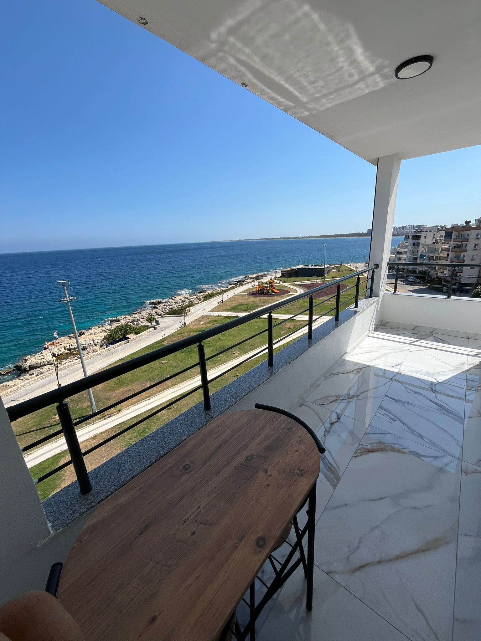 Suite de Luxo, varanda, vista para o mar | Refeições ao ar livre