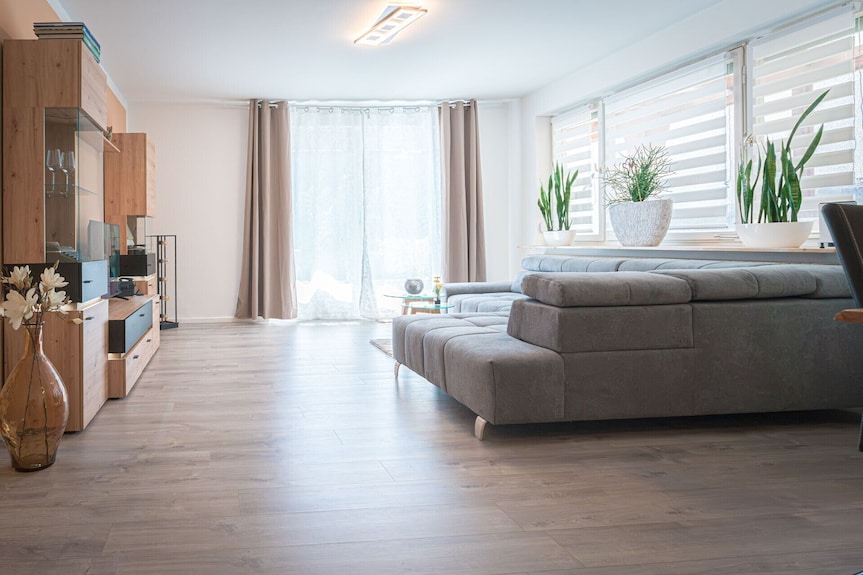 Apartment 'Gartenblick Refugium' With Shared Terrace, Shared Garden And Wi-fi - Nördlingen
