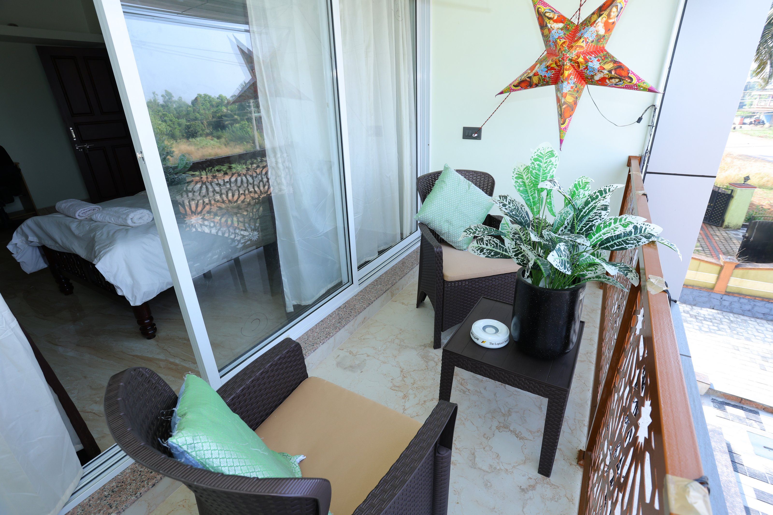 Casa, 2 quartos, não fumadores, varanda