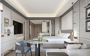 Quarto solteiro básico, vista para a cidade | Cofres nos quartos, cortinas blackout, ferros/tábuas de passar roupa