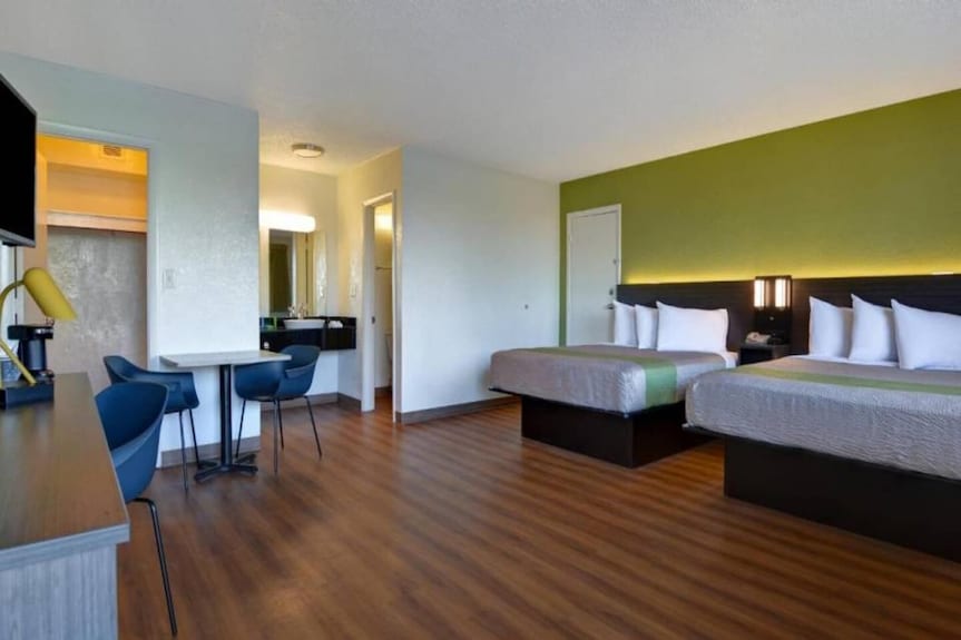 2 Queen Beds | Kitchen - Cape Canaveral, FL
