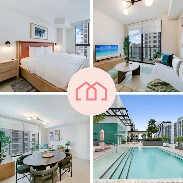 Sky Sanctuary With Rooftop Pool & Hot Tub - Miami, FL