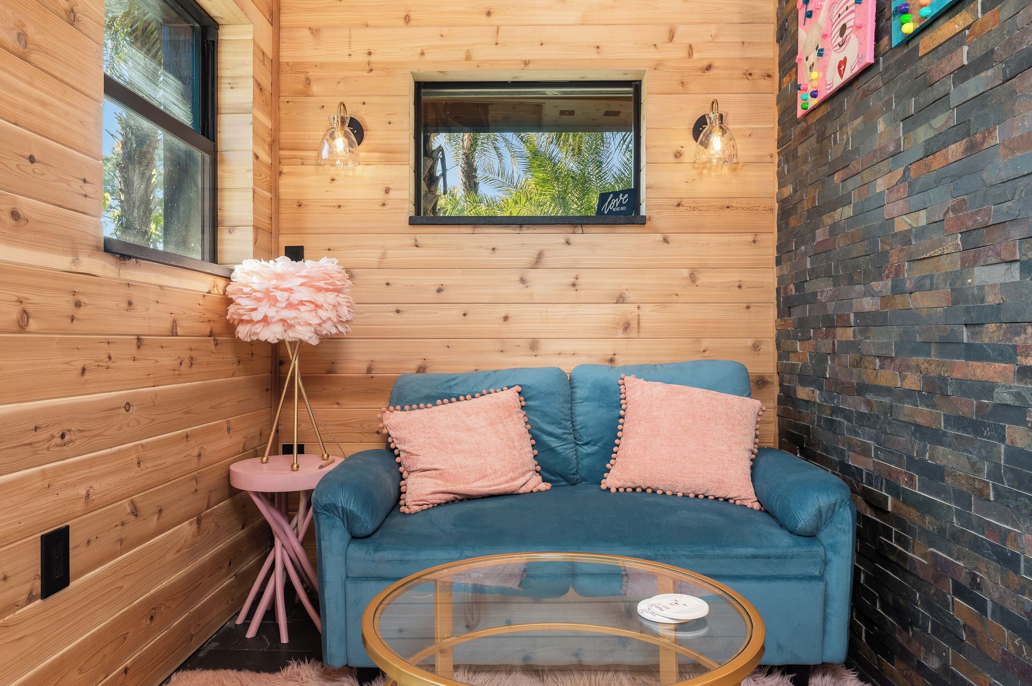 A-frame Tiny House On Palm Tree & Alpaca Farm W/fire Pit, Mini Golf, Swings - Palm Beach Gardens, FL