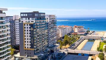 Cobertura panorâmica, 2 quartos, vista para o mar | Fachada
