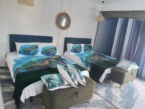 Apartamento, 1 quarto, varanda, vista para o mar