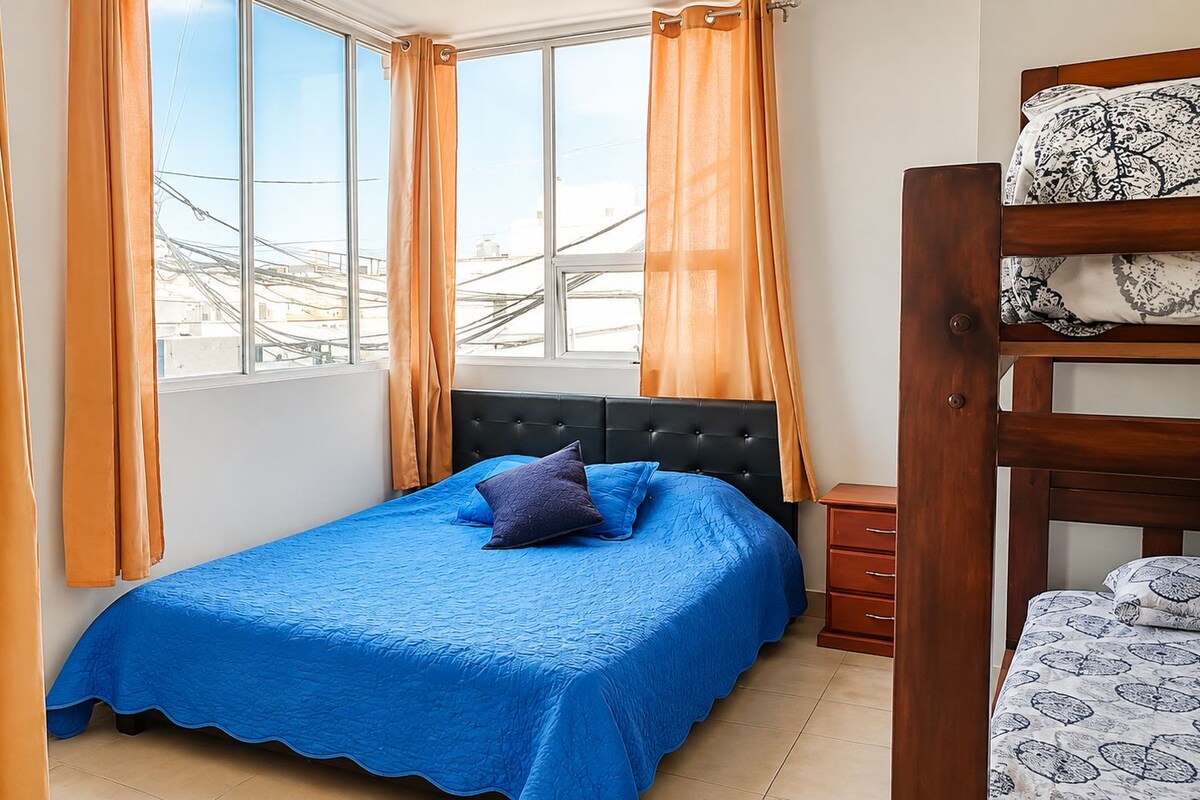 Quarto casal clássico de uso individual