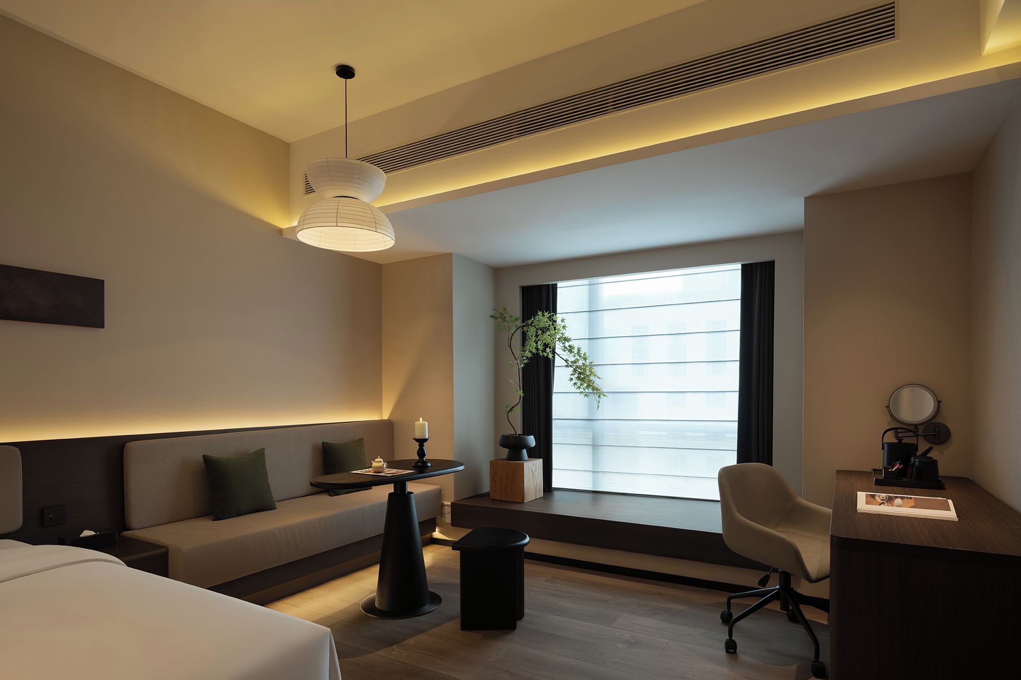 Quarto Duplo Básico, Vista para a cidade | Cortinas/cortinados opacos, quartos insonorizados, Wi-fi grátis 