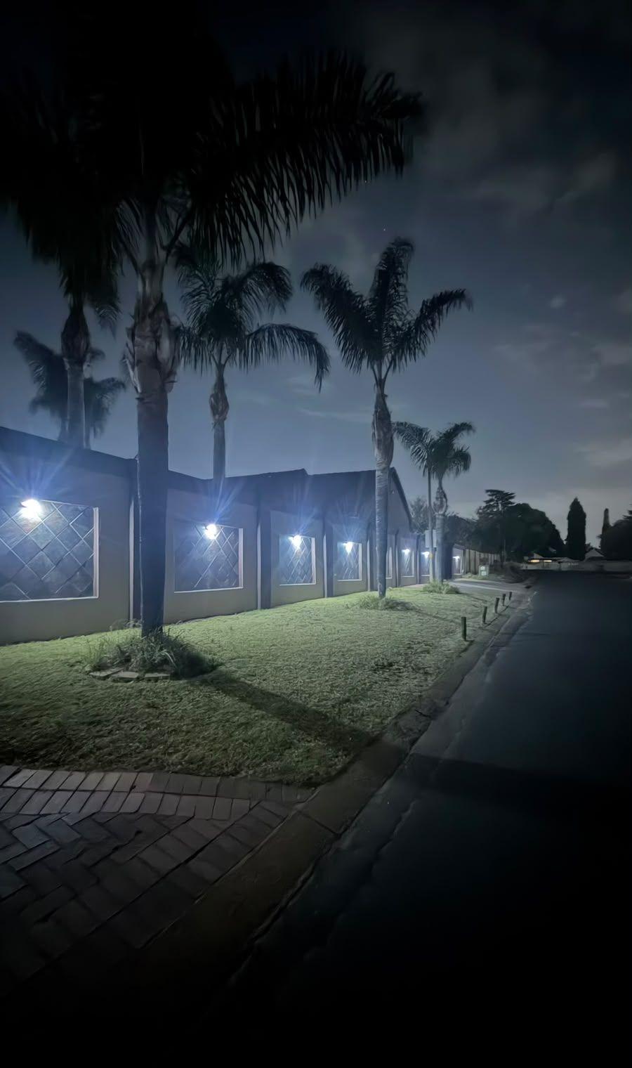 Fachada da propriedade
