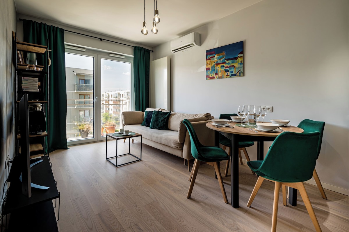 Apartamento, varanda | Sala