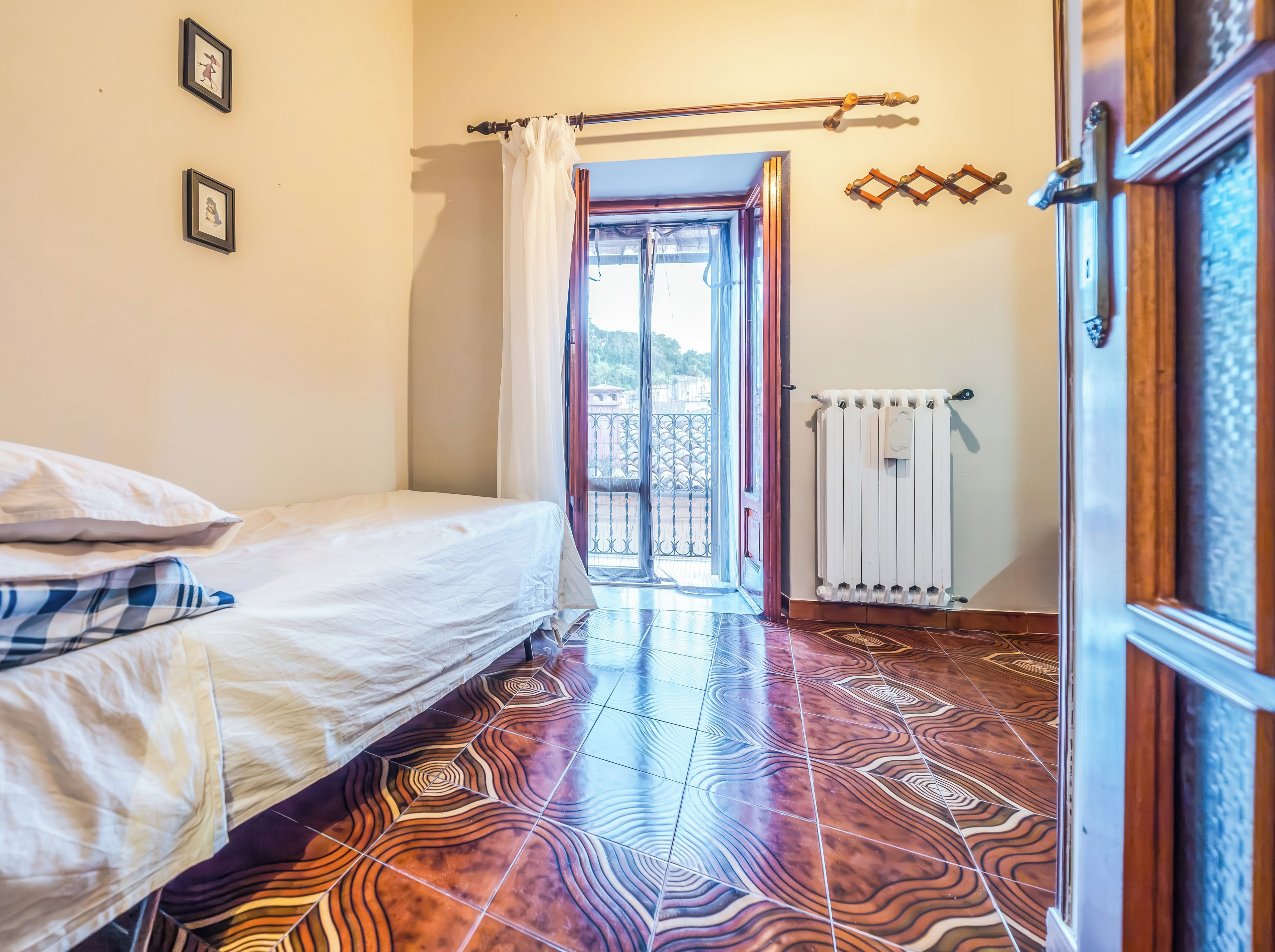 Casa, varanda, Vista para a cidade | Ferro/tábua de engomar, Wi-fi grátis 