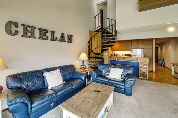 Waterfront Resort Condo W/ Scenic Views In Chelan! - Alta Lake State Park, Pateros