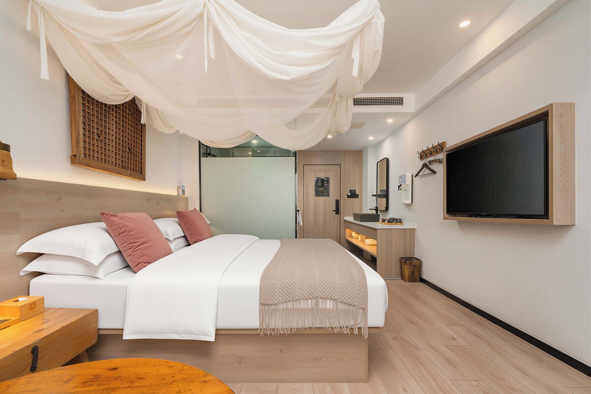Quarto Duplo Superior, Vista para a cidade | Wi-fi grátis 