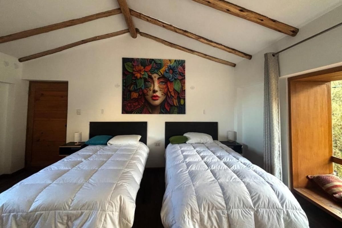 Quarto Duplo, vista para a montanha | Wi-fi grátis 